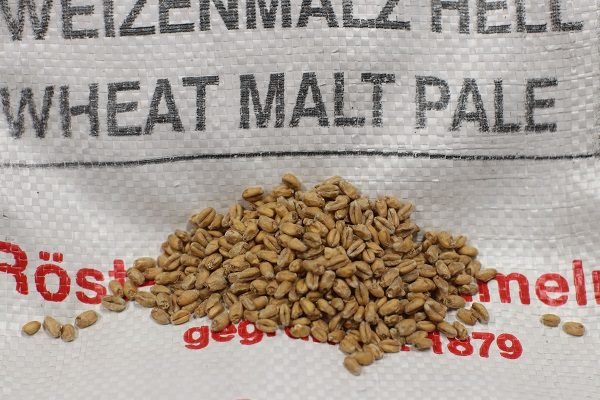 Hvede malt pale , Wheat malt pale , weyermann EBC: 3-5, 25 kg