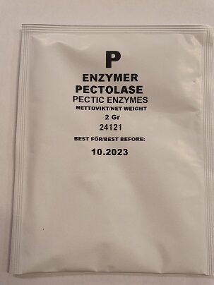 Pectolase enzym 2 gram